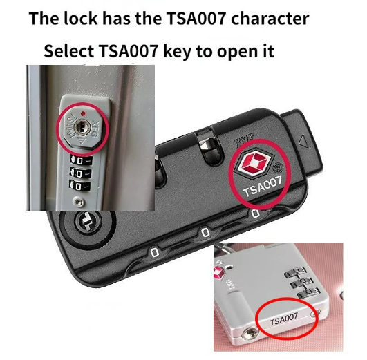 TSA COMBINATION LOCK LUGGAGE KEY 002 – Luggage Spare Parts